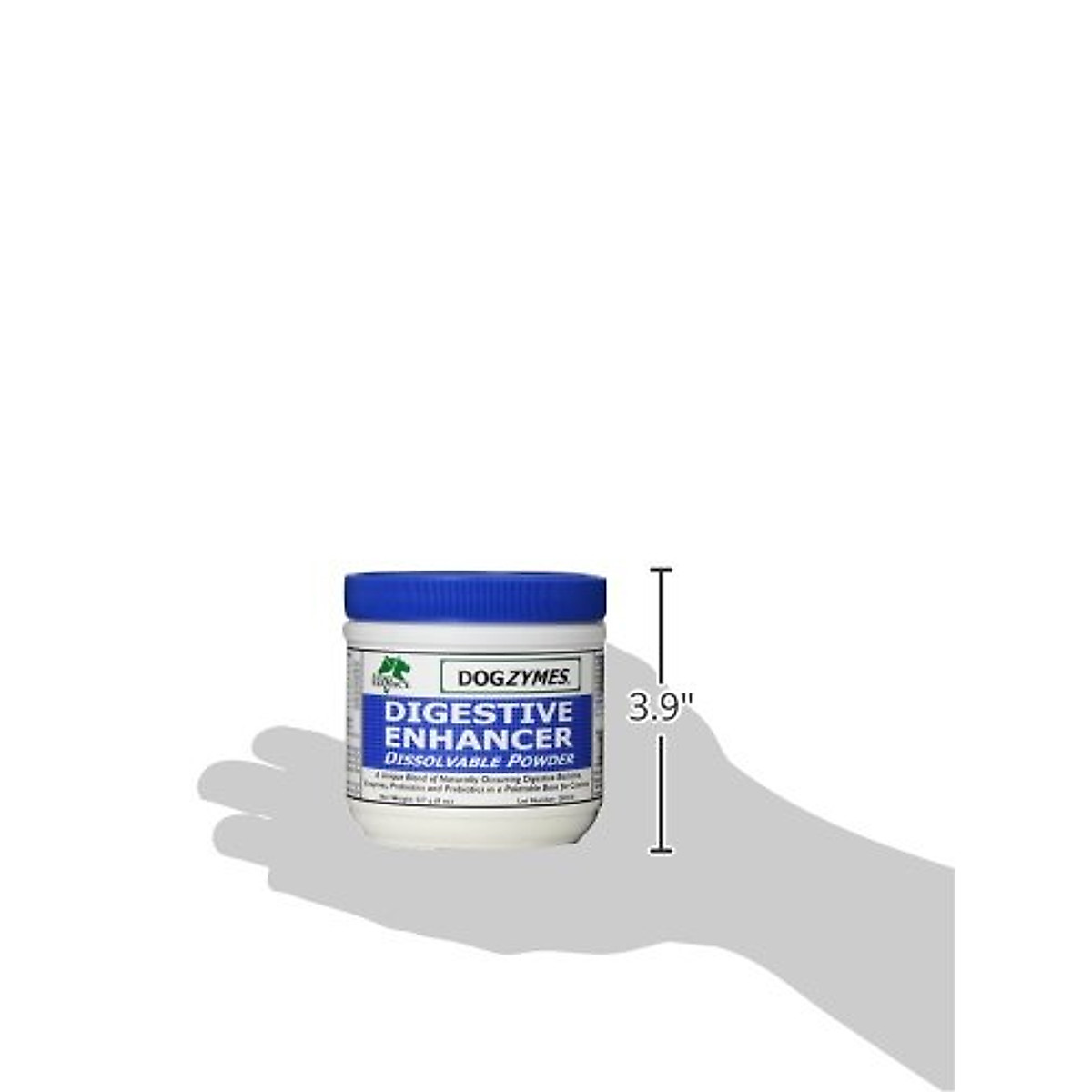 Dogzymes Dissolvable Powder Digestive Enhancer for Dogs, (8 Ounce)