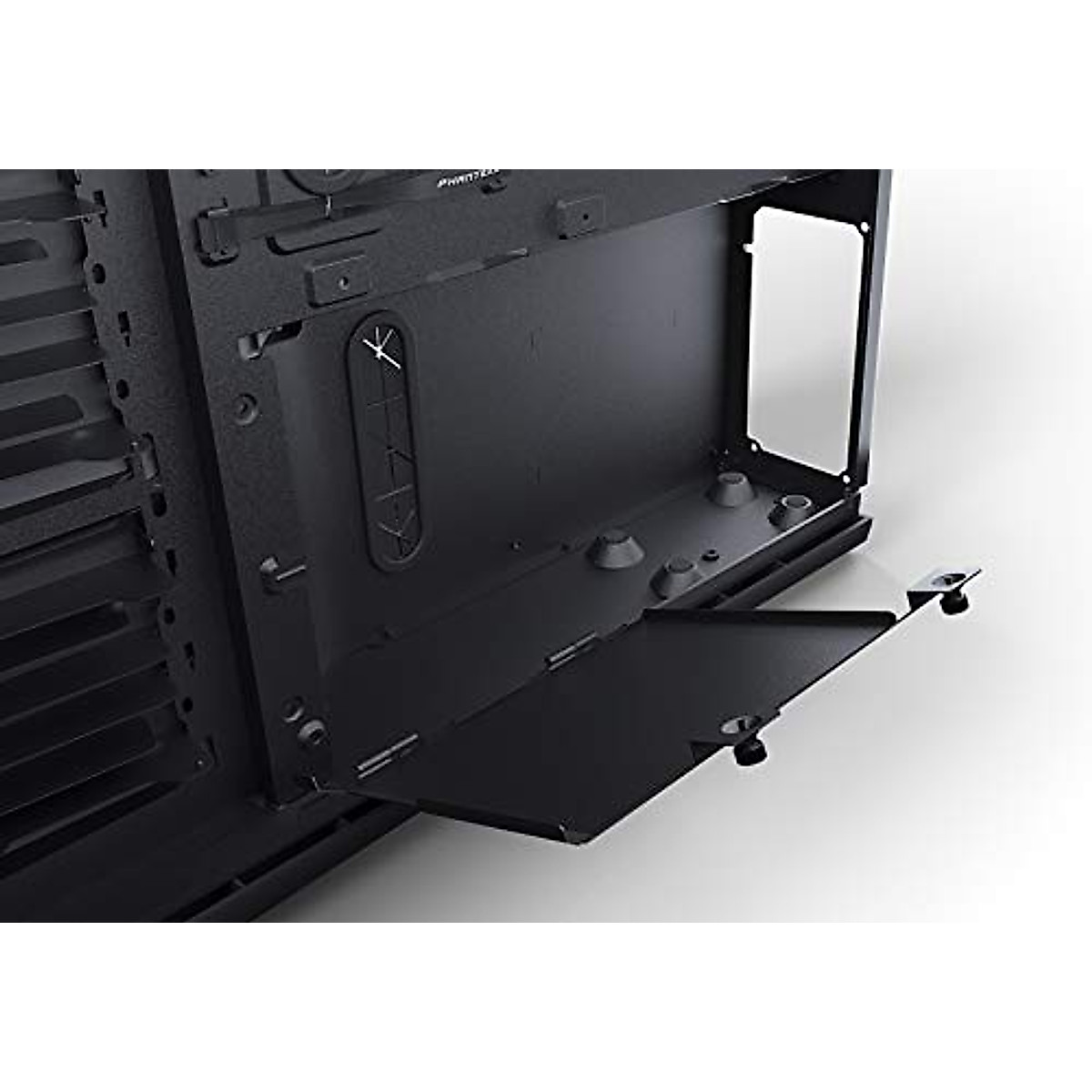 Phanteks Enthoo 719 (PH-ES719LTG_DBK01) High Performance Full Tower Case – Tempered Glass, Aluminum panels, dual system/psu support, massive storage, Fan Hub, Digital-RGB lighting, Black