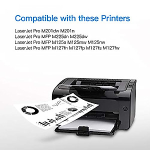 LxTek Compatible Toner Cartridge Replacement for HP 83a cf283a to Compatible with Laserjet Pro MFP M125nw M201dw M225dw M201n M125a M127fw M127fn(1 Black, High Yield)
