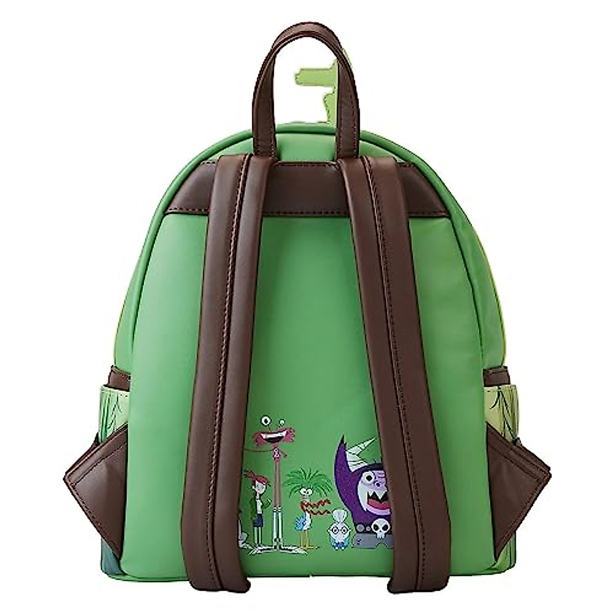 Loungefly Cartoon Network Foster's Home For Imaginary Friends House Mini Backpack Womens Double Strap Shoulder Bag Purse