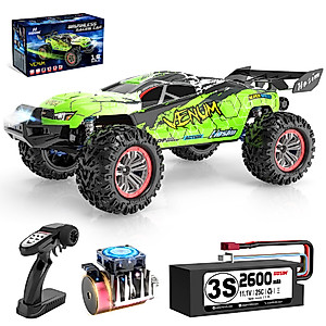 Hosim VENUM 1:8 RC Cars for Adults Fast 80+KMH, Remote Control Truck 4X4 All Terrains Waterproof 2.4GHZ Off Road Hobby Grade Large High Speed RC Monster Truck with 3S Battery