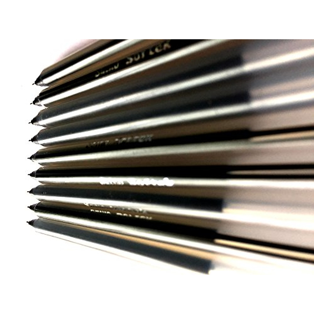 20 X Saino Softek Smooth Writing Black INK Ball Point Pens (Non Refillable) Direct Ink Fill Technology gives you perfect ink flow for smoothest writing, Black, 20 count