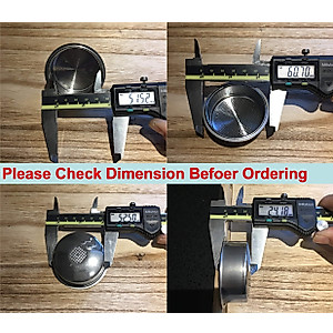 Joytata 51mm Pressurized Filter Basket Stainless Steel Dual Wall Portafilter Basket Double Wall Espresso Basket Double Filter Basket Replacement Fits Delonghi Breville Mr Coffee Espresso Machine-2 Cup