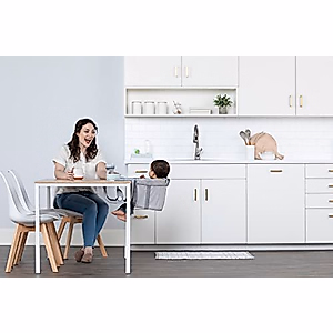 Regalo Easy Diner Hook-On High Chair, Includes Storage Pocket, Rubber Bumpers to Protect Surfaces, and Fast Compact Foldable Design for Home and Travel Use