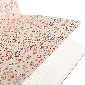 Graphique Vegan Leather Spiral Journal, Positivity – 6” x 8", 192 Lined Pages – Perfect for Taking Notes, Lists and More