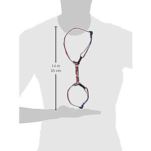 LupinePet Originals 1/2" Lollipop 12-20" H-style Harness for Small Pets