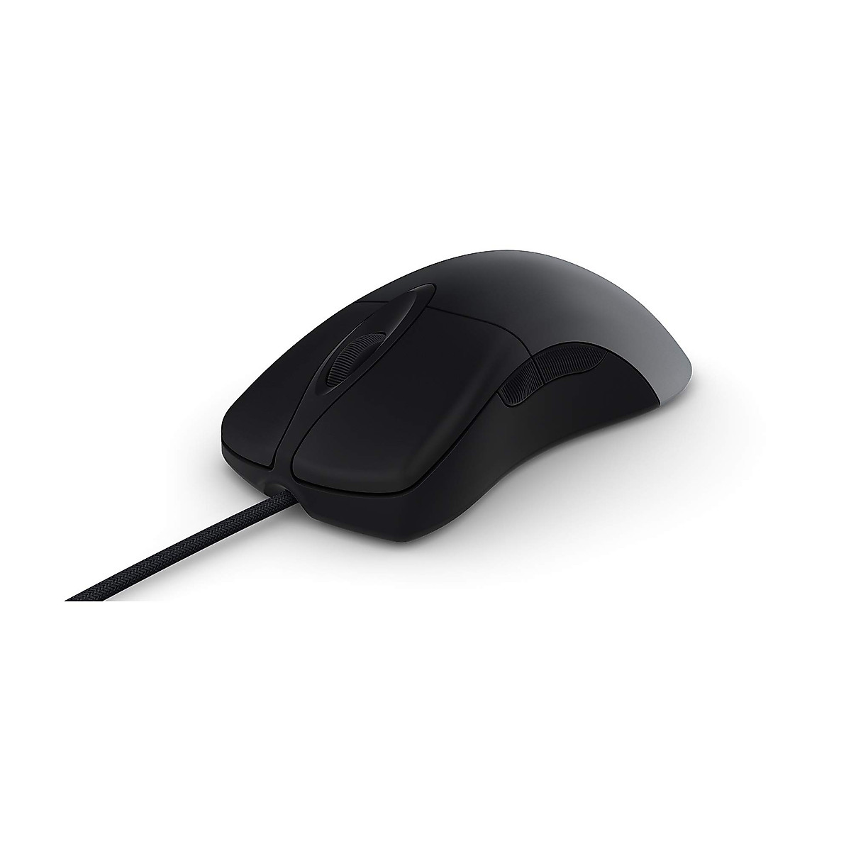 Microsoft Pro Intellimouse – Dark Shadow. Comfortable Ergonomic Design with 2 Customizable Buttons, Wired, USB, Gaming Mouse for PC/Laptop/Desktop