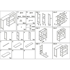 Coral Flower Accent 360° Free Rotating Sofa Side Snack Table for Home Office, Light Oak
