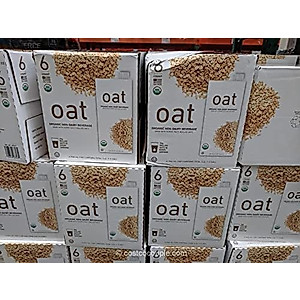 Kirkland Signature Oat Organic Non-Dairy Beverage - Made With Rolled Oats - 2g Rolled Oats in Every Serving - Ready Set Gourmet Donate a Meal Program - 2 Pack (192 Fl oz. Each)