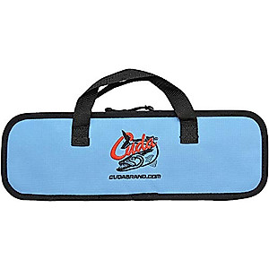 Cuda 6-Piece Fish Fillet Knife Set with Knife Sharpener (18133),Blue