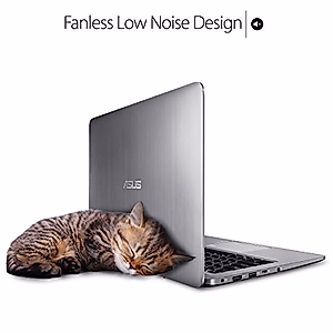 ASUS VivoBook E403NA-US04 Thin and Lightweight 14” FHD Laptop, Intel Celeron N3350 Processor, 4GB RAM, 64GB eMMC Storage, 802.11ac Wi-Fi, USB-C, Windows 10