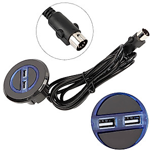 AYNEFY Electric Sofa Button, Electric Recliner Chair Sofa Replacement Button Lift Chair Hand Control Handset with Dual USB Charging Interface Smart Home