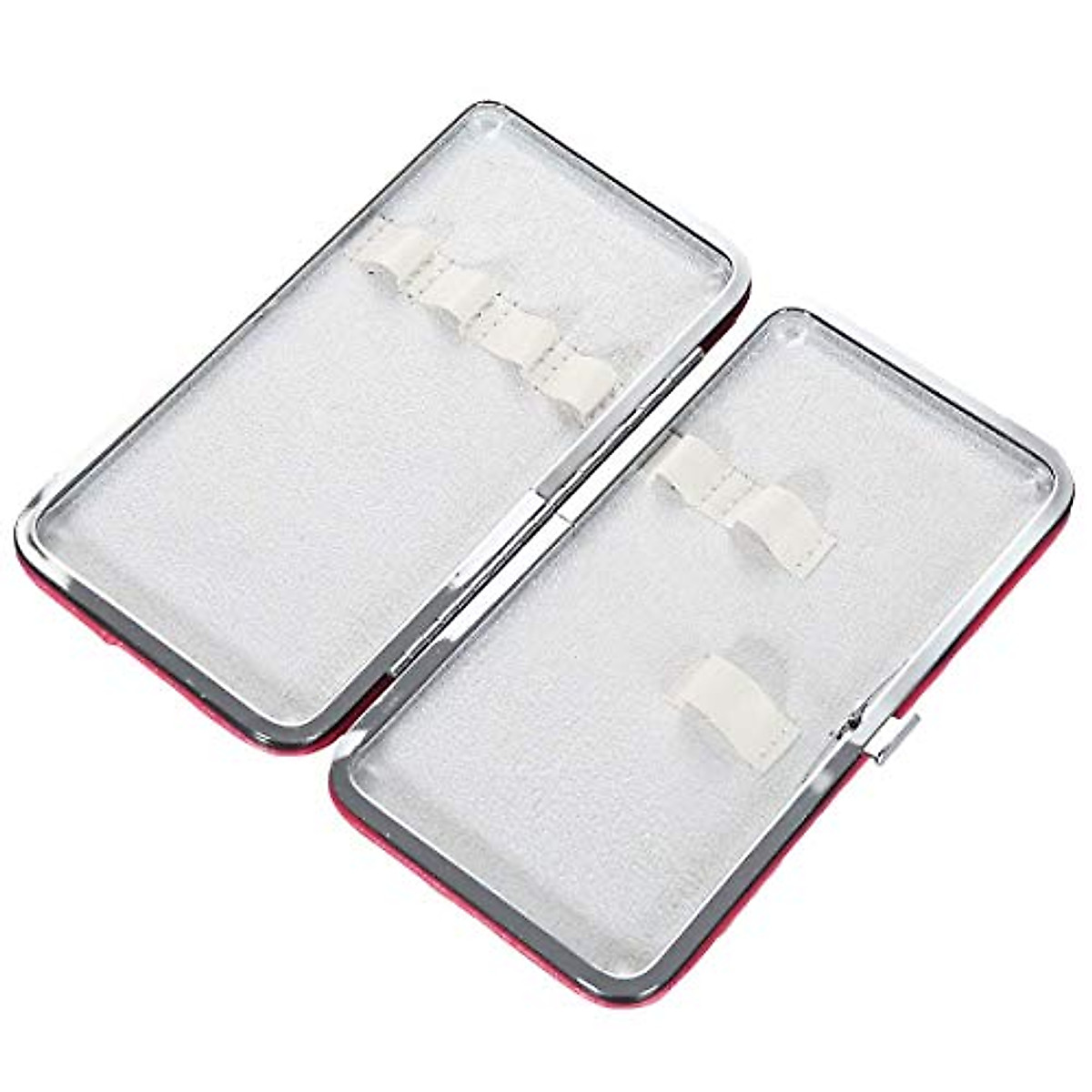 Small Tweezers Case for Eyelash Extensions Individual Makeup Tools Storage Scissors Lash Brush and Tweezers Bag 9 Colors by Yelix (Pink Purple)