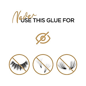 LASHVIEW Eyelash Extension Glue,Lash Extension Glue,Precise Drop Technology Glue,Accurate 0.03ml Per Drop,Maximum Bonding Power,1 Sec Dry Time,Long-Lasting Time,10ml