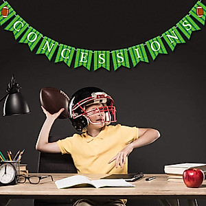 Football Banner Concessions Garland Party Supplies Decoration Sports Game Day SUPER BOWL Sunday Pre-strung