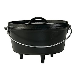 Lodge Tall Boy Tripod with 5 Quart Deep Camp Dutch Oven