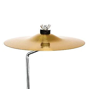 Ashthorpe 3-Piece Complete Drum Set - Beginner Kit with 14" Bass, Adjustable Throne, Cymbal, Pedal & Drumsticks - Black