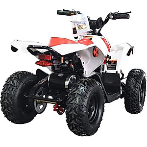 MotoTec E-Bully 36v 1000w ATV White