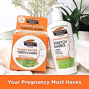 Palmer's Cocoa Butter Formula Massage Lotion for Stretch Marks and Pregnancy Skin Care, 6.5 Ounces (Pack of 3)