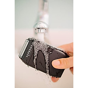 Supreme Trimmer 2-in-1 Hair Trimmer & Men's Foil Shaver | Electric Razor Barber Haircut Kit Mens Beard Trimmer ST5220 & STF602 | Black Bundle