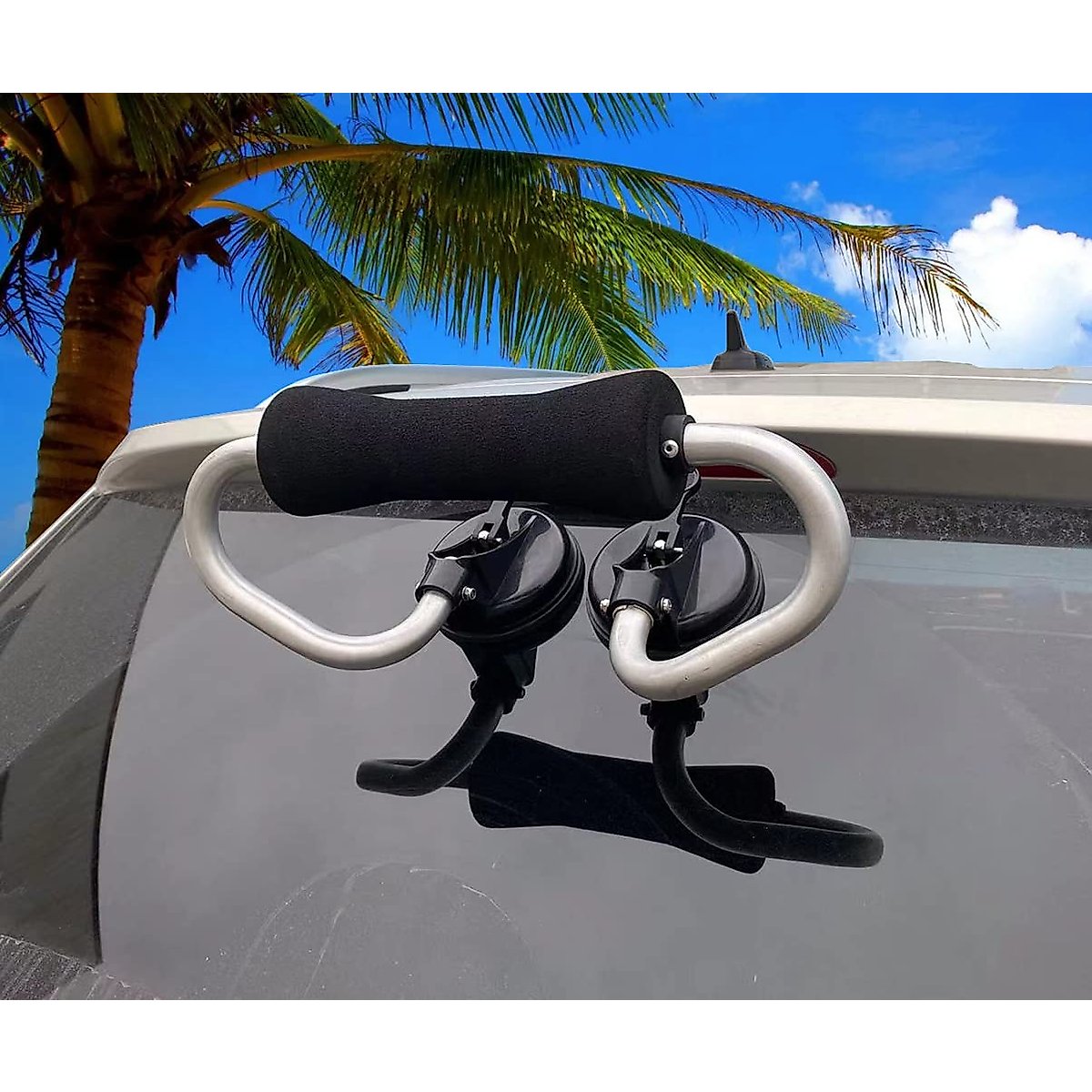 Kayak Roller Loader，Power Assist System for Kayak Placement on The roof，Heavy-Duty Suction Cups，Push up The Kayak on The car roof