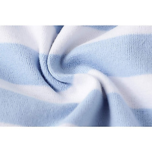 Marquebaby Baby Boys' Footed Pajama - Organic Cotton Zip Front Sleep and Play Sleeper 18 Months