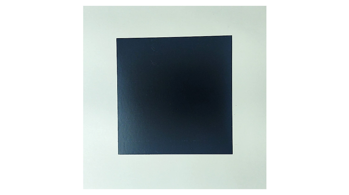 HR Metal Roof Snow Guards Color Swatch - Mid-Mich Black