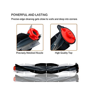 WEddle Main Side Brush Hepa Filter Sweeping Robot Vacuum Cleaner Parts. Compatible for Neato Botvac D Series D3 D5 D6 D7 D9 D10 D70E D75 D80 D85