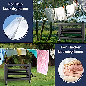 FIXOASIA Clothing Wringer, Heavy Duty Off Grid Perfect Wringer Washer for Chamois Cloth, Tile Sponge, etc. Laundry Wringer, Perfect for Car Washing, Camping, Rv Trips, Hotels