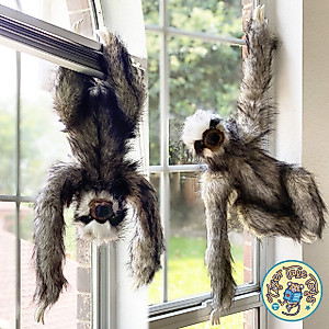 VIAHART Shlomo The Three-Toed Sloth - 18 Inch Super Realistic Large Stuffed Animal Plush Toy with Magnetic Paws - by Tiger Tale Toys