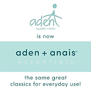 aden + anais Aden Silky Soft Swaddle Baby Blanket, 100% Cotton Bamboo Muslin, Large 44 X 44 inch, 2 Pack, Cosmic Galaxy