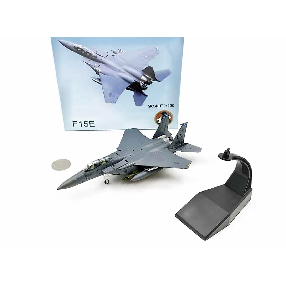 F-15E Strike Eagle 1/100 Diecast Aircraft Model Gulf Iraq War