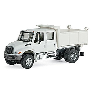 Walthers MOW White Crew CAB Dump Truck