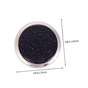 ibasenice 3pcs Snap Press Cover Snap Buttons Horn Speakers Trumpet Buckle Musical Instrument Accessory Trumpet Button Buckle Finger Buttons Musical Instruments Gland Small