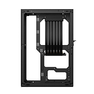 Ssupd Riser Flachband-Kabel - PCIe 3.0, 180mm, Schwarz