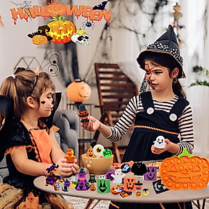 FAXUZIE Halloween Party Favor Toys Set for Kids, Halloween Fidget Toys Set for Children Boys Girls Classroom Prizes,Halloween Birthday Gifts