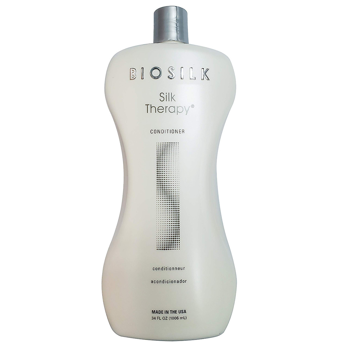 Biosilk Silk Therapy Shampoo and Conditioner 34oz with Two Pumps Bundle