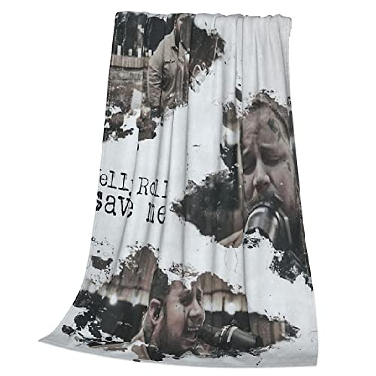 Jelly Music and Roll Flannel Blanket Ultra Soft Micro Fleece Throw Blankets Merchandise Warm Lightweight Bedding for Sofa Couch Chair All Season 80"x60"