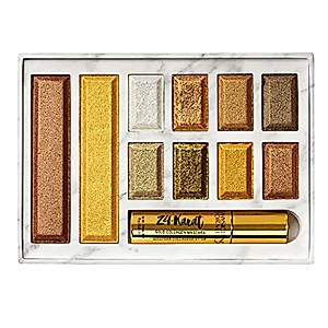 Physicians Formula 24-Karat Gold Shimmer Makeup Set, Face Palette, The Gold Vault, Mascara, Eyeshadow, Christmas Gift