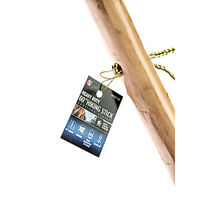 SE Survivor Series Heavy Duty Wooden Walking/Hiking Stick, 60" - WS632-60