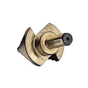 Meichoon HSS Step Drill Bit Set 5Pcs 1/4-1-3/8" 3/16-7/8" 1/4-3/4" 1/8-1/2" 3/16-1/2", British System Titanium Coated Triangle Shank Multifunction Pagoda Drill DC14