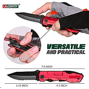 Gifts for Men Him Dad, Stocking Stuffers for Men Women, Multitool Pocket Knife, Anniversary Birthday Gifts for Men Husband Boyfriend, Fathers Day Mens Gifts, Camping Gifts, Hunting Gifts, Cool Stuff