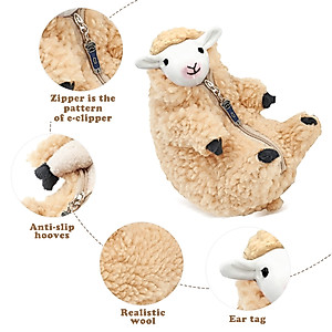 AGRIMONY Cute Shaved Sheep Stuffed Animals Kawaii Lamb Plush Toys Valentines Day Mothers Day Birthday Easter Funny Gifts for Kids Girls Boys Teens Women Small Plushies Sheep Decor