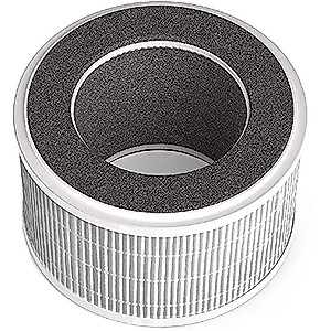 Nispira True HEPA Air Filter Replacement Compatible with Membrane Solutions MSB3 Air Purifier, 1 Pack