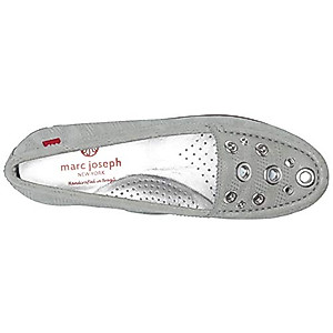 Marc Joseph New York Women's Leather Made in Brazil Mott Street Golf Shoe, Mint Glaze/Natural Sole, 10 M US