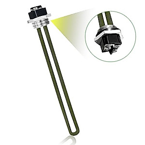 Upgraded 92249 91160 92097 520900 Atwood Dometic Suburban RV Water Heater Element for GC6AA GC10A G6A GC10A GCH6A, SW4/6/10/12/16 Series Electric Water Heaters, 1400W/1440W 110V/120V, 1-Year Warranty