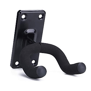 Latitude Guitar Wall Mount Bass Guitar Holder Electric Guitar Hanger 4 Pack Guitar Wall Hook Guitar Holder