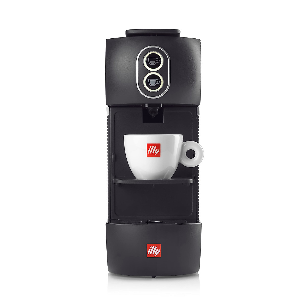 Illy ESE Single Serve 100% Compostable ESE Coffee and Espresso Machine (Black), 10.2 X 12.5 X 4.33