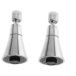 1 Set Booster Faucet Convenient Faucet Head Kitchen Tap Sprayer Sturdy Faucet Extender Jets for Bathtub Kitchen Faucet Extender Faucet Supply Rotated Faucet Head Abs Silver Gadpiparty