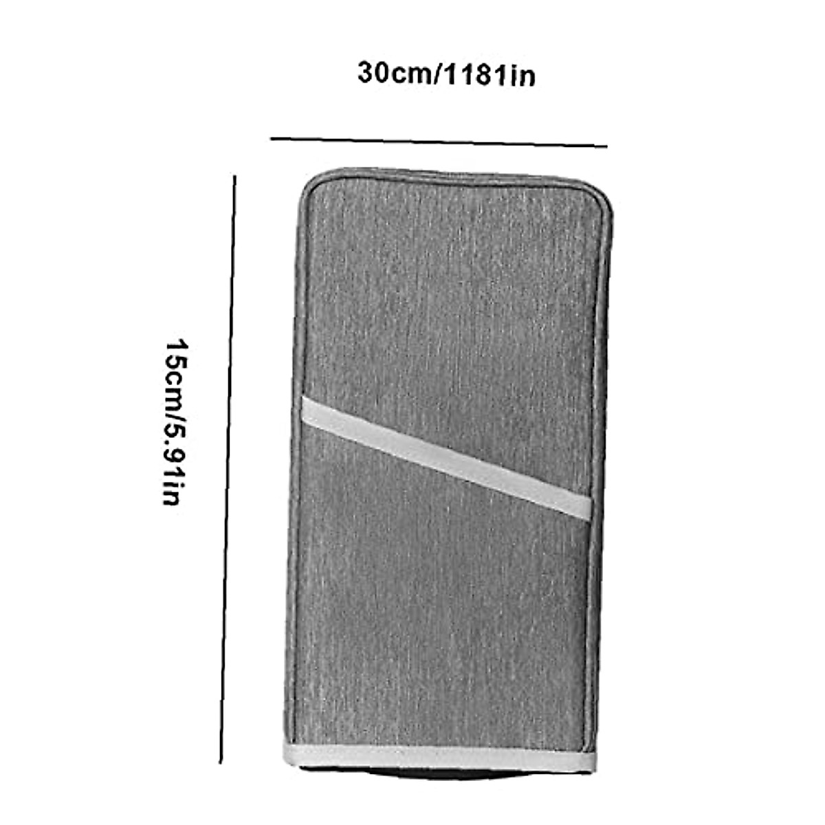 Dust Cover Anti Scratch Cover.Nylon Dust Cover Compatible with Xbox Series X Console Anti Scratch Waterproof Cover Sleeve Soft Neat Lining Dust Guard Gray